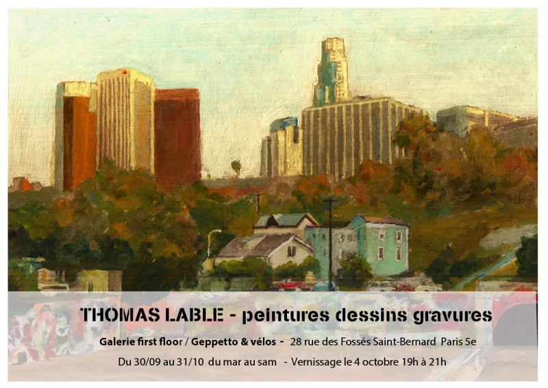 Exposition et vernissage de l'artiste Thomas Lable Paris Gepetto ...